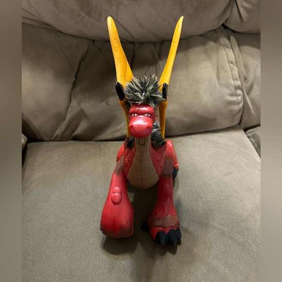 Mattel | Toys | Imaginext Hairy Red Dragon With Sound | Poshmark